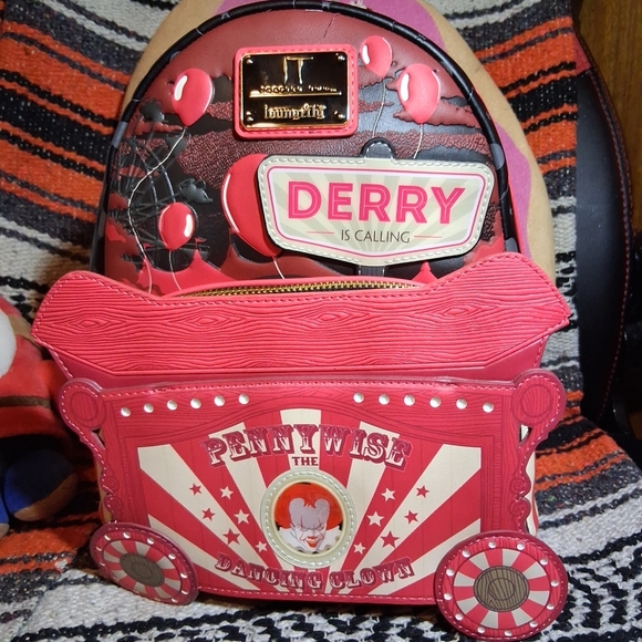 Loungefly | Bags | Loungefly Pennywise It 2 Light Up Mini Backpack Nwt ...